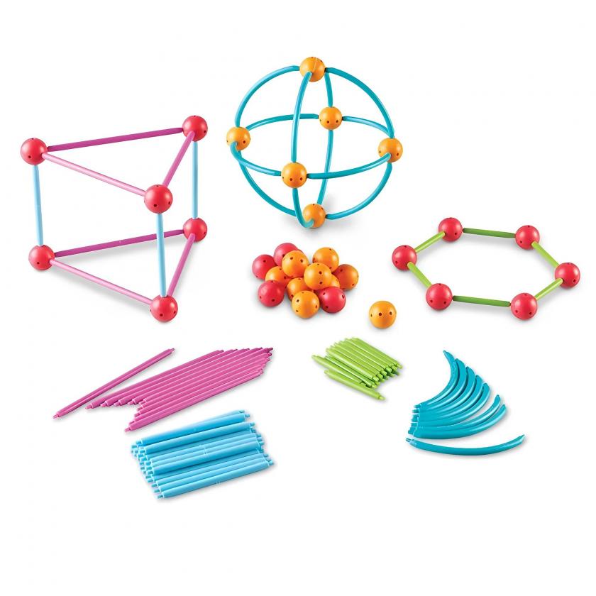 BUILD AND LEARN GEOMETRIC SHAPES KIT - Brite Idea