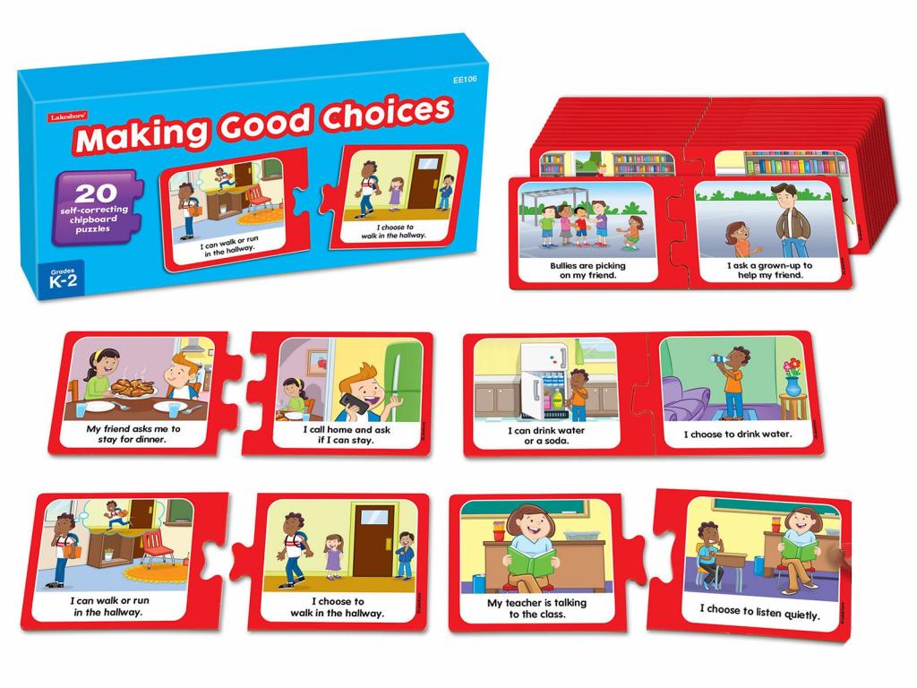 MAKING GOOD CHOICES MATCH-UPS - Brite Idea